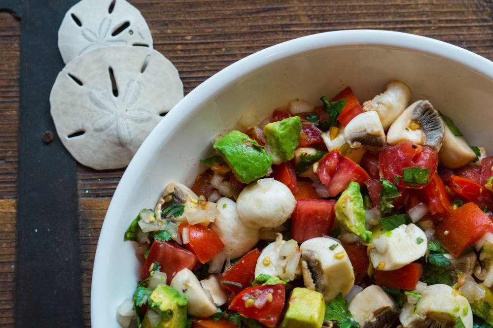 Step by Step: How to Make a Delicious Mushroom Ceviche - The Cop Cart